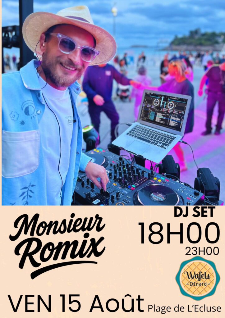 DJ set Monsieur Romix - Dinard (35)